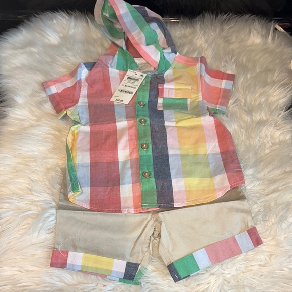 First Impressions | Matching Sets | First Impressions Multicolor Plaid ...